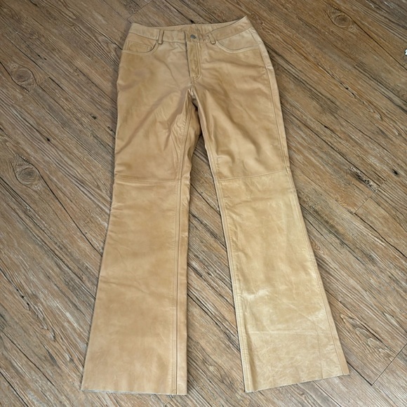 Express | Pants & Jumpsuits | Vintage Express Genuine Leather Pants ...